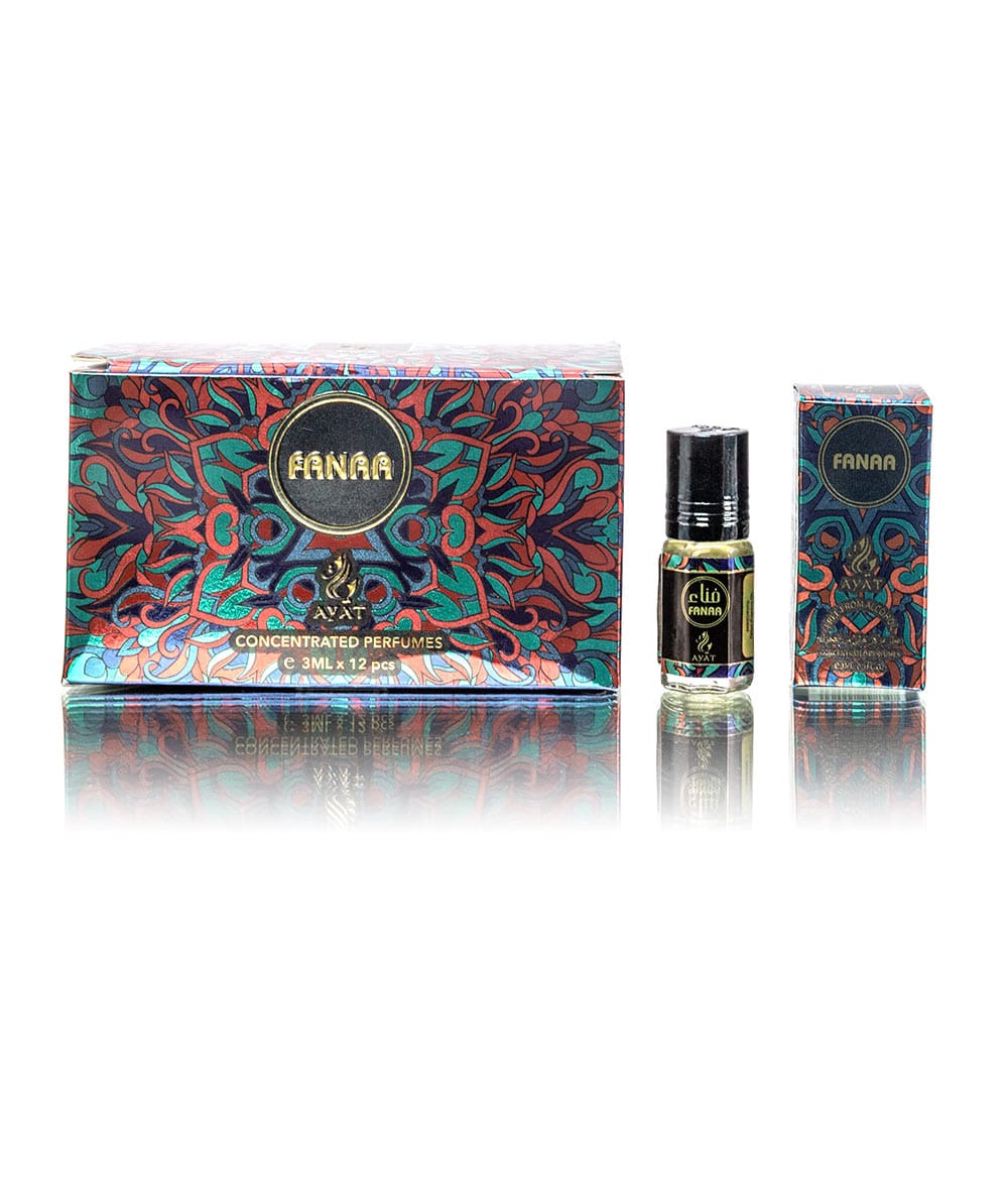 Fanaa Perfumed Oil – Ayat Perfumes – 12 x 3ml