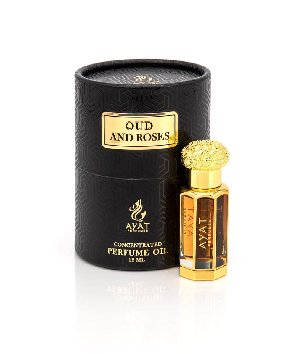 Oud and Roses Perfumed Oil – Ayat Perfumes – 12 ml