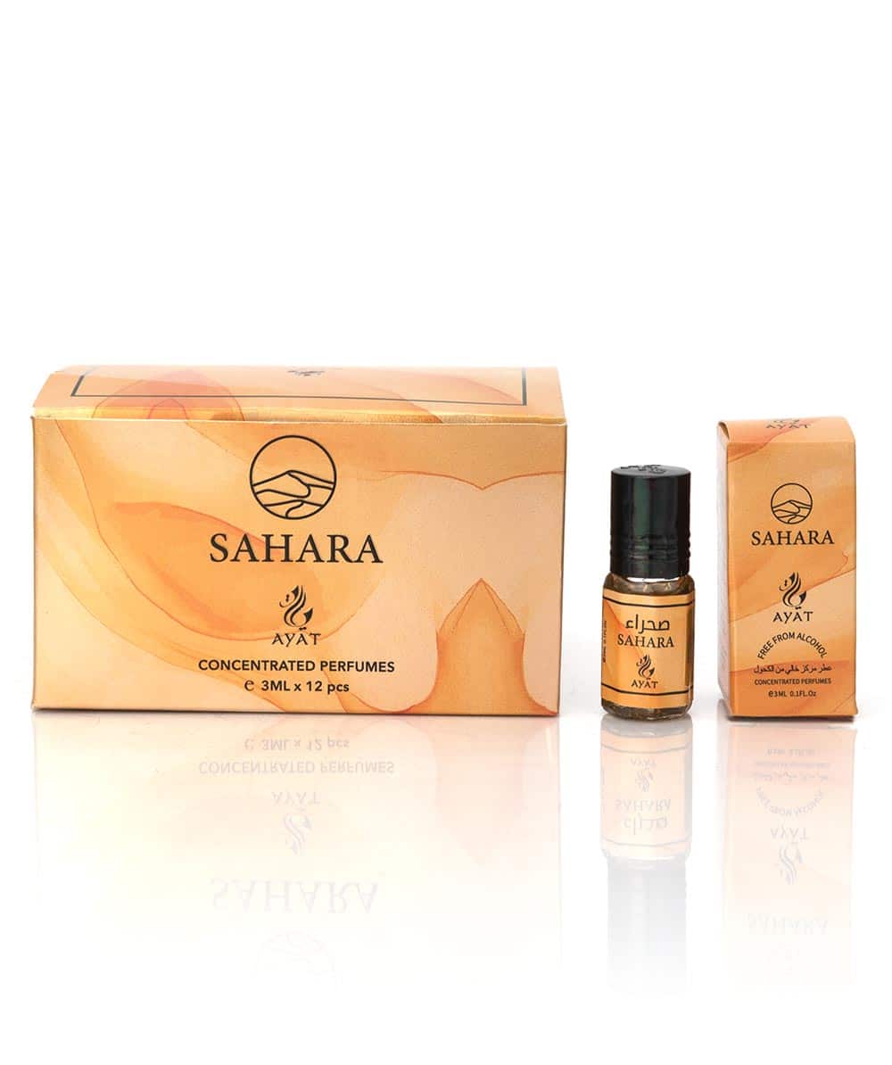 Sahara Perfumed Oil – Ayat Perfumes – 12 x 3ml